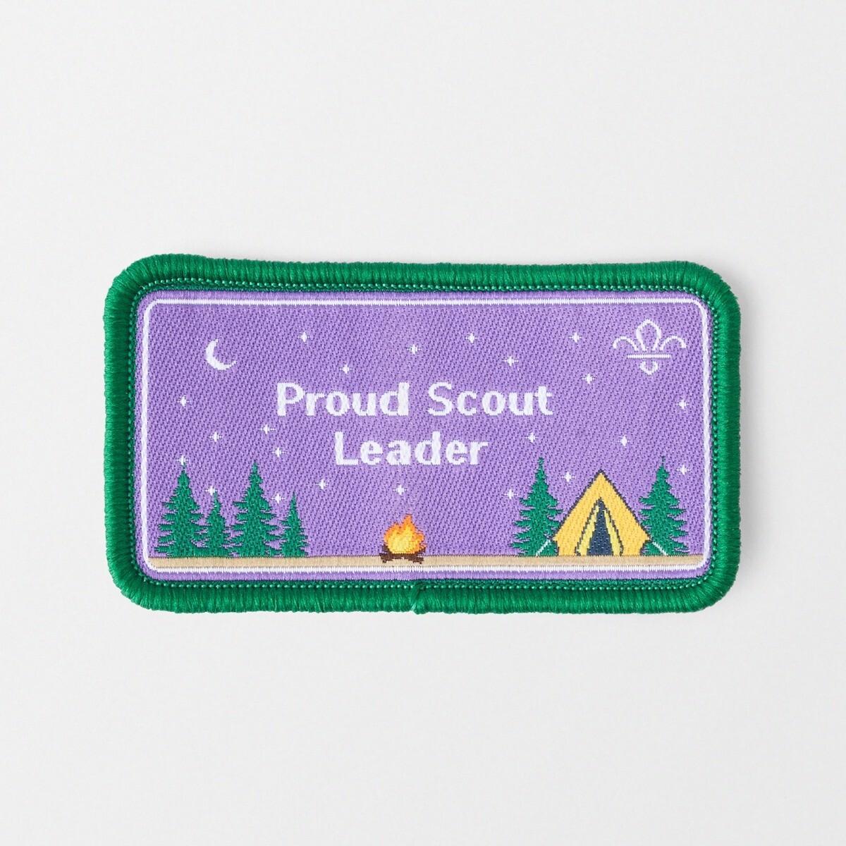 Scouts Blanket Badge - Proud Scout Leader
