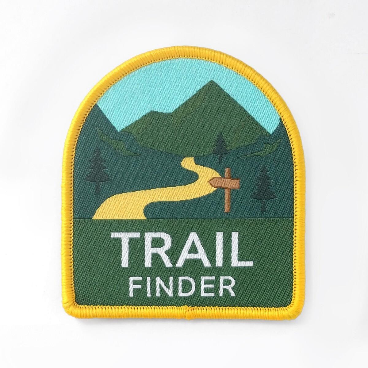 Woven Activity Badge - Trail Finder | Not Just for Scouts!