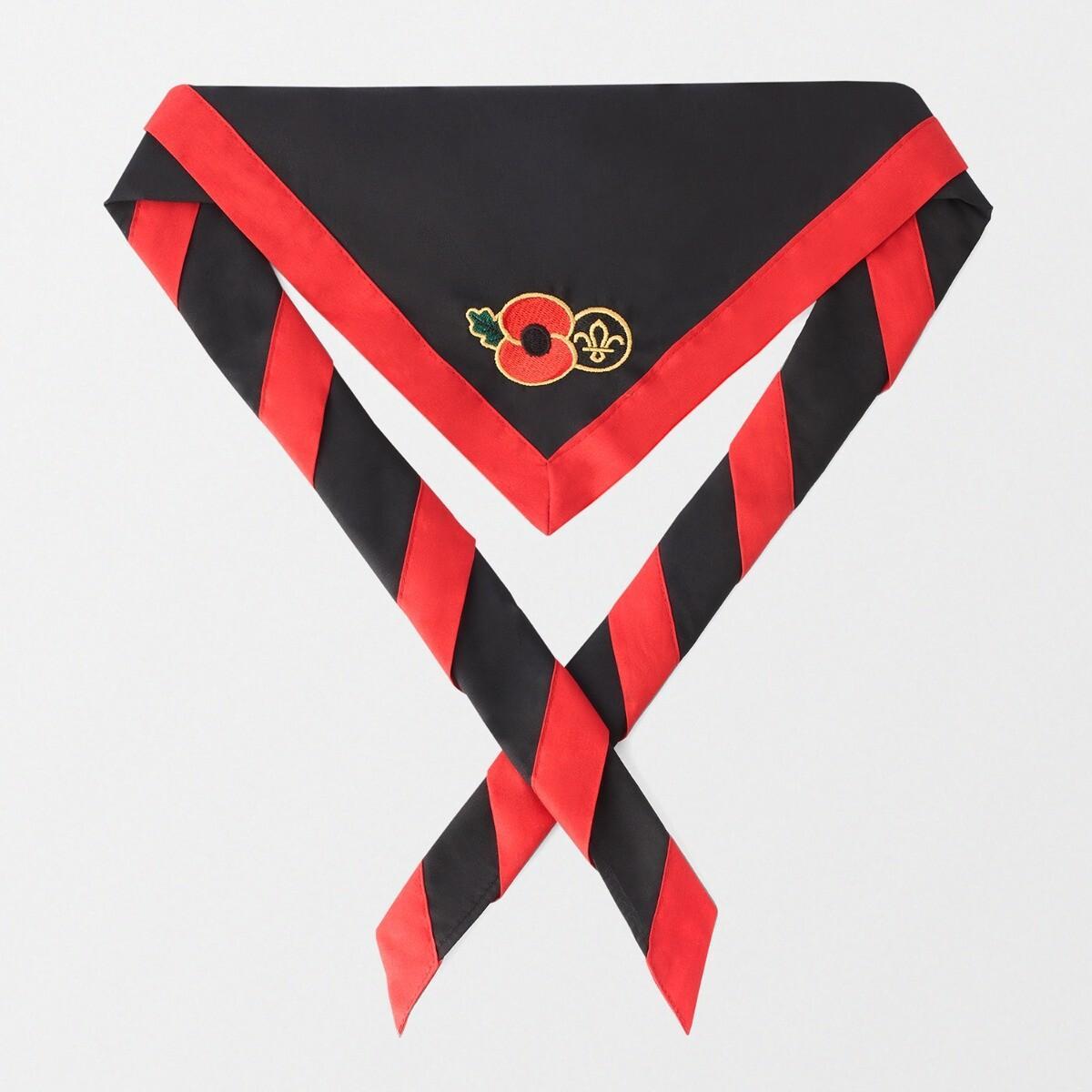 Poppy & Scouts Gold Scarf / Necker | RBL & Scouts