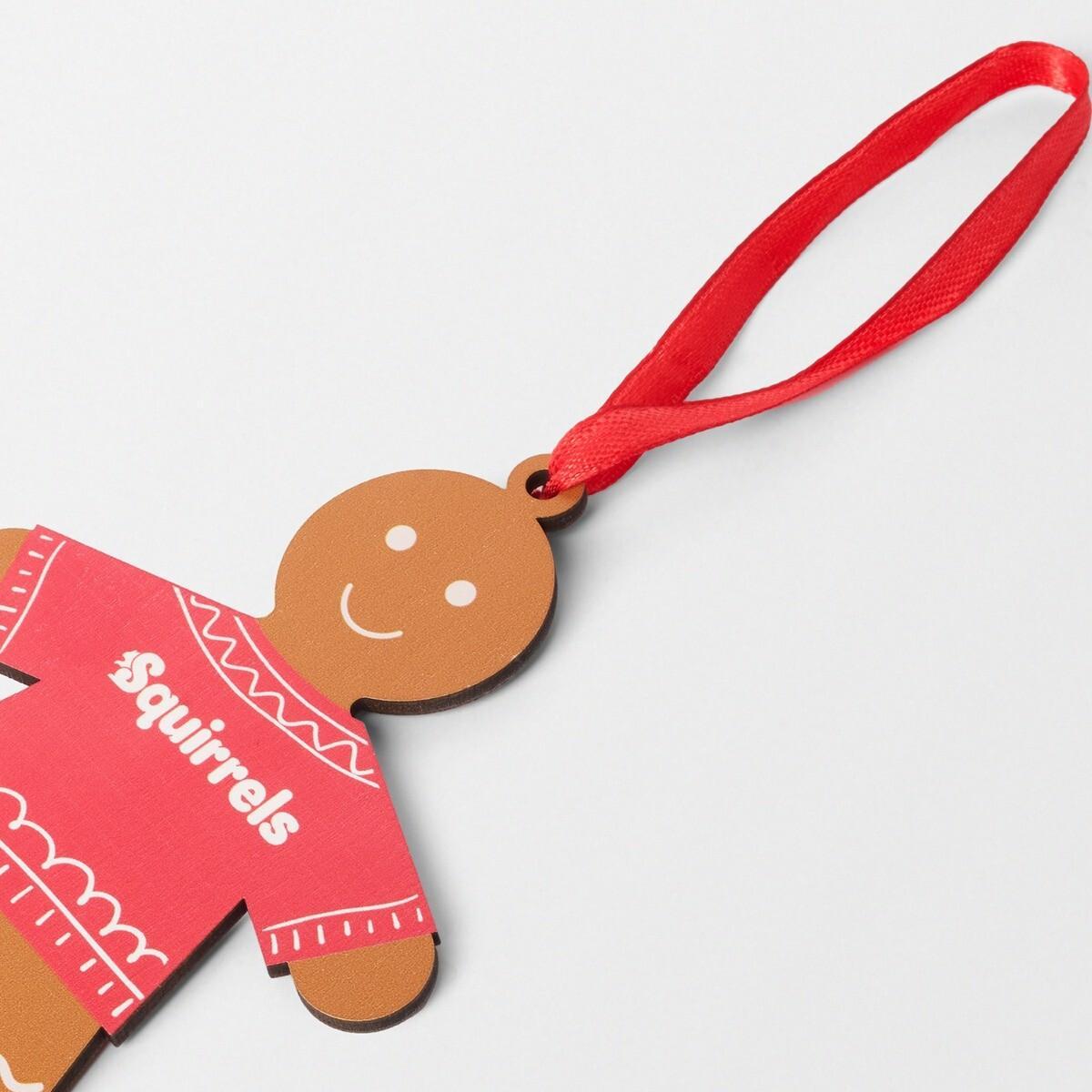 Squirrel Scouts Gingerbread Christmas Decoration