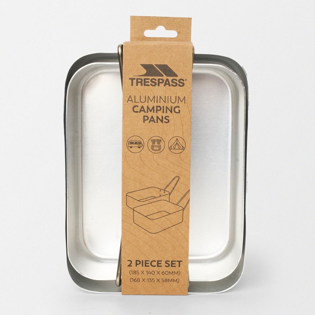 Trespass Messy Aluminium Mess Tin Set | Camping Accessories