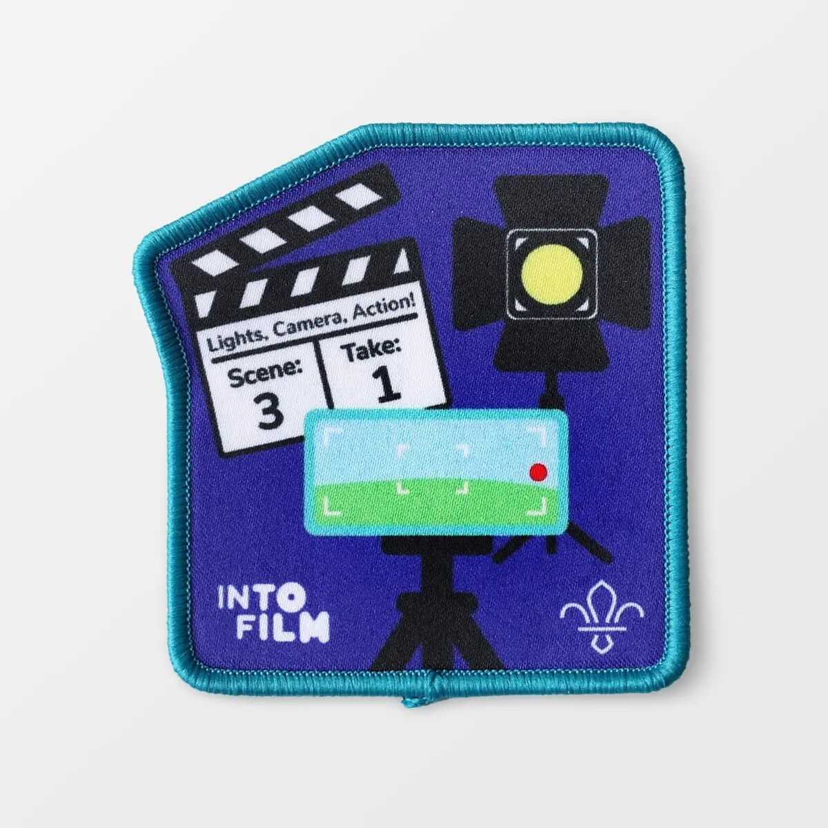 Scouts & Into Film Blanket Badge | Scouts Badges