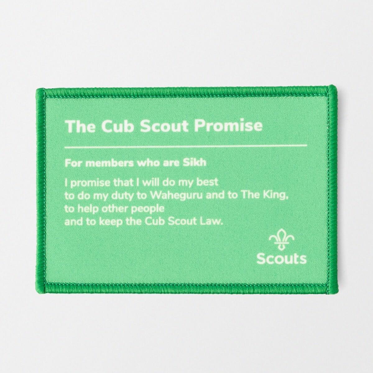 Cub Scouts Promise Badge - Sikh | Scout Store
