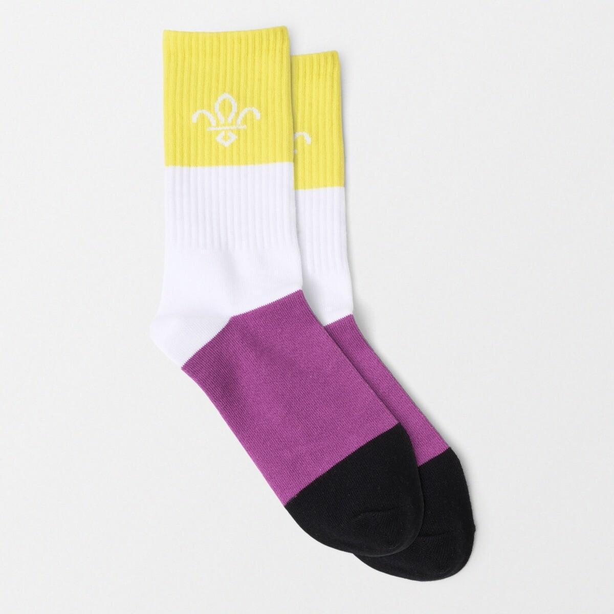 Scout Pride Socks - Non-Binary | 100% Cotton | Scout Store
