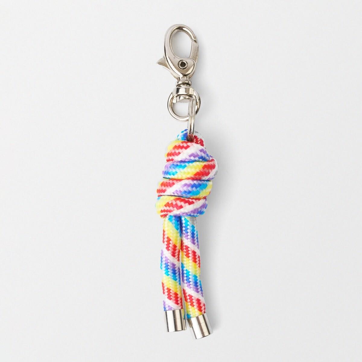 Rainbow Paracord Knot Keyring | Pride Range
