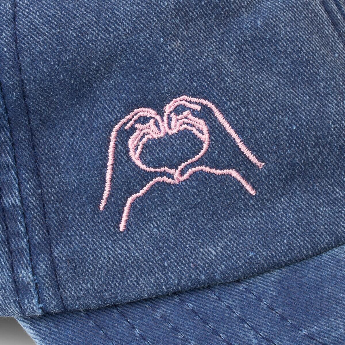 Blue Pride Cap | Hand Heart Symbol | Scout Pride
