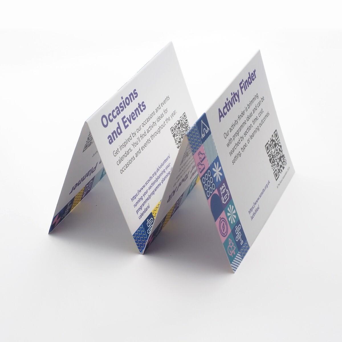 Scouts Programme Resources Card | Foldable | Scout Store