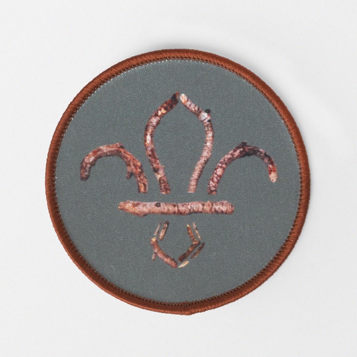 Scouts Blanket Badge | Sticks Fleur de Lis | Fun Badges