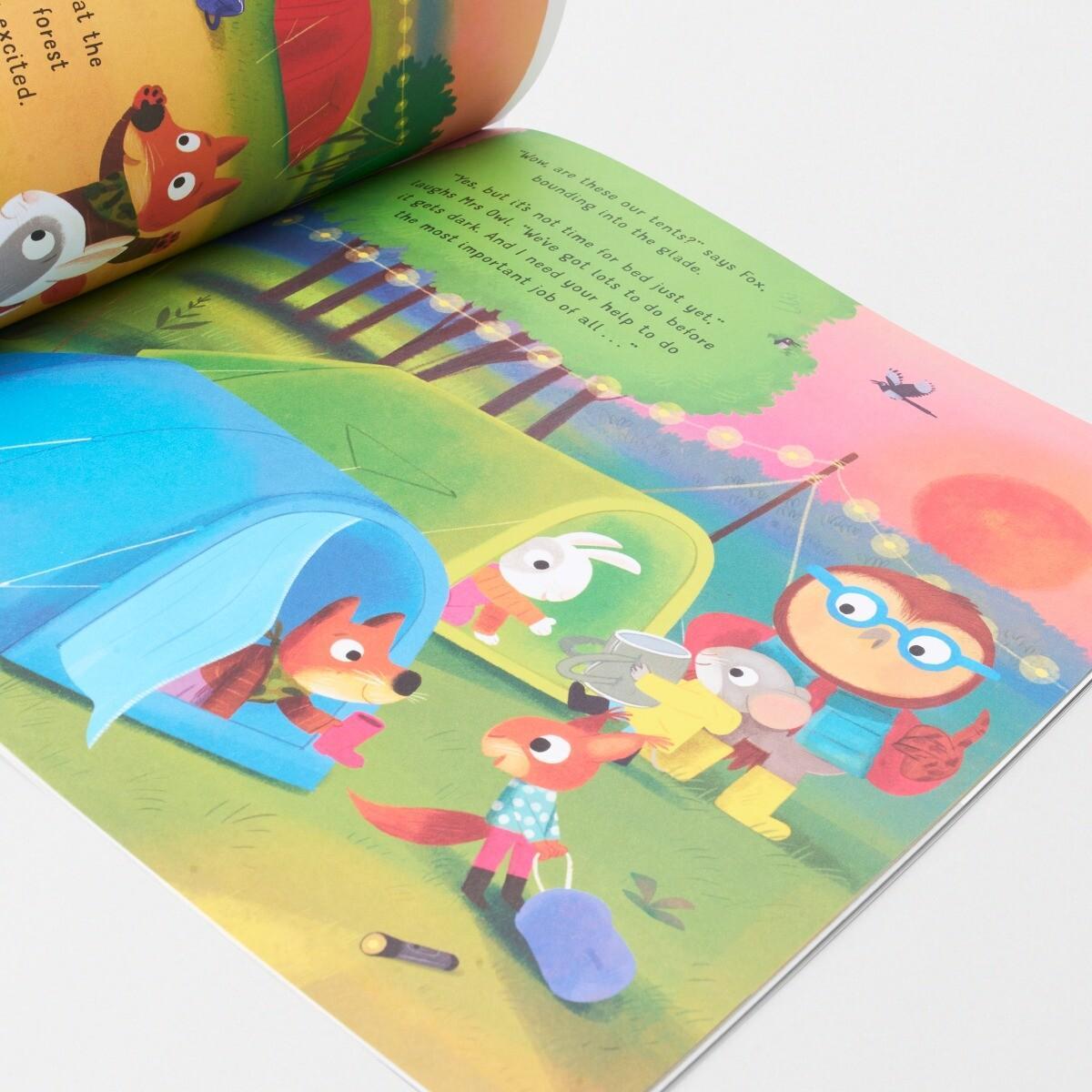 Mrs Owls Forest School: The Moonlit Campout Book