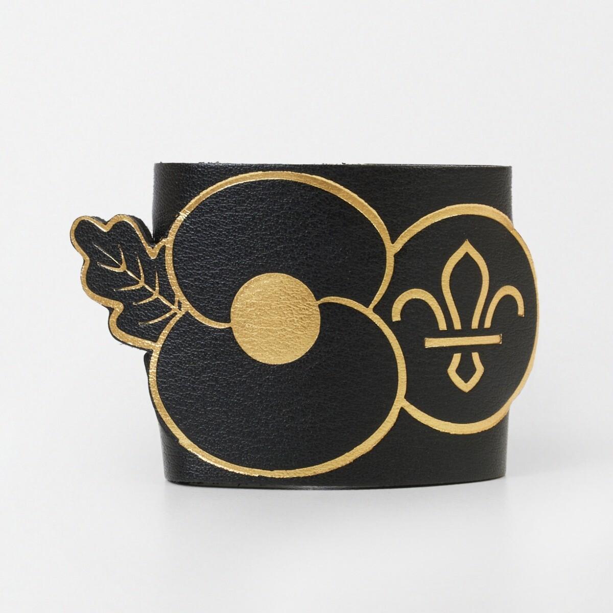 Poppy (RBL) & Scouts PU Woggle | Scout Store
