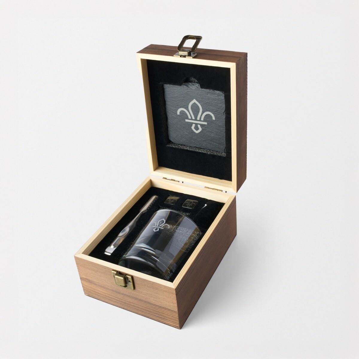 Scouts Drinks Gift Set | Scouts Fleur de Lis | Scout Shops