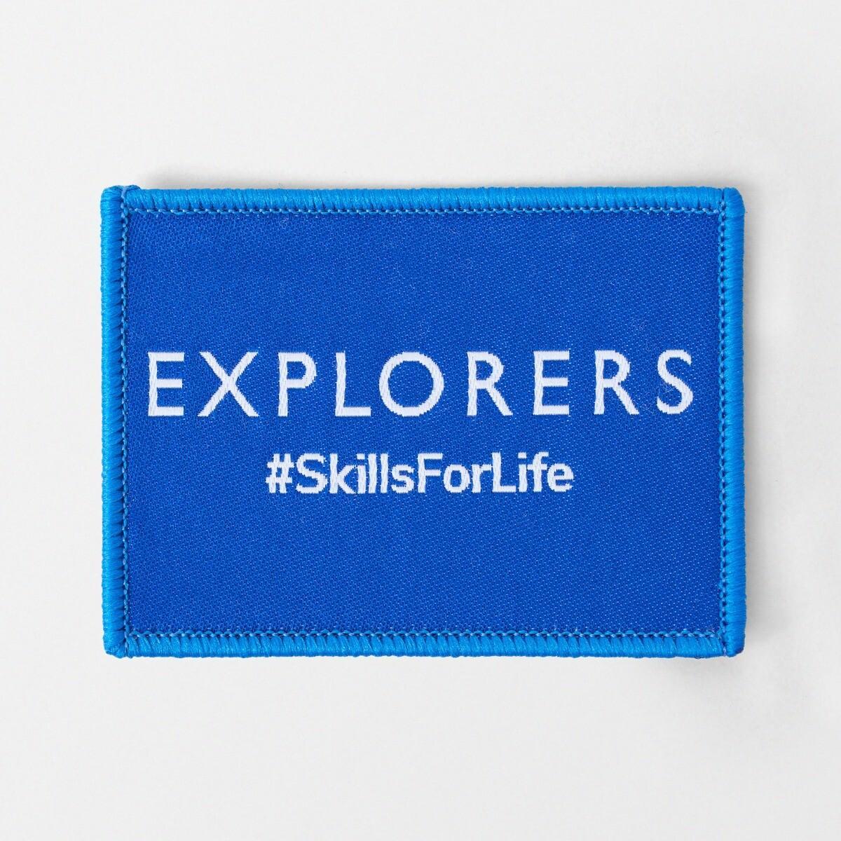 Explorers #SkillsForLife Blanket Badge | Scouts Badges