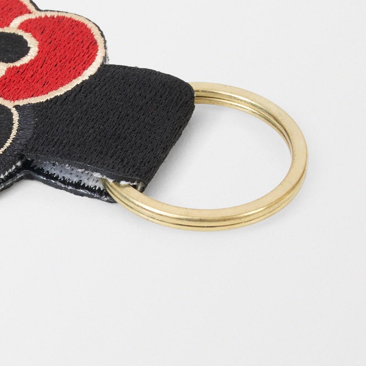 Poppy (RBL) & Scouts Embroidered Badge Keyring | Scout Store