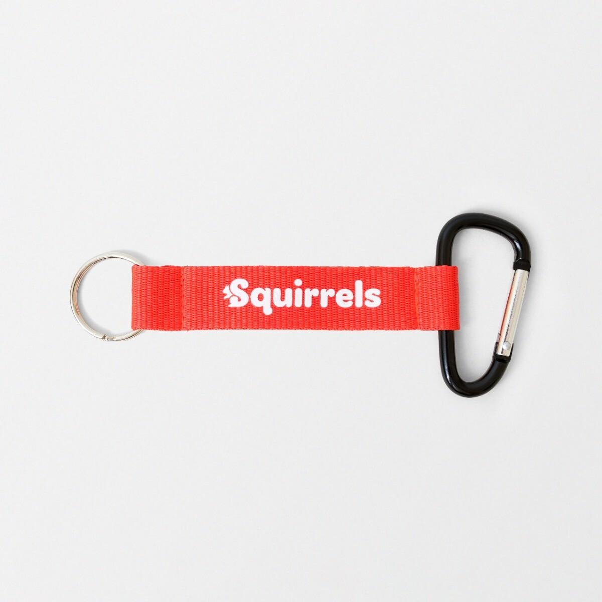 Squirrels Bag Tag Carabiner Keyring | Squirrel Scouts