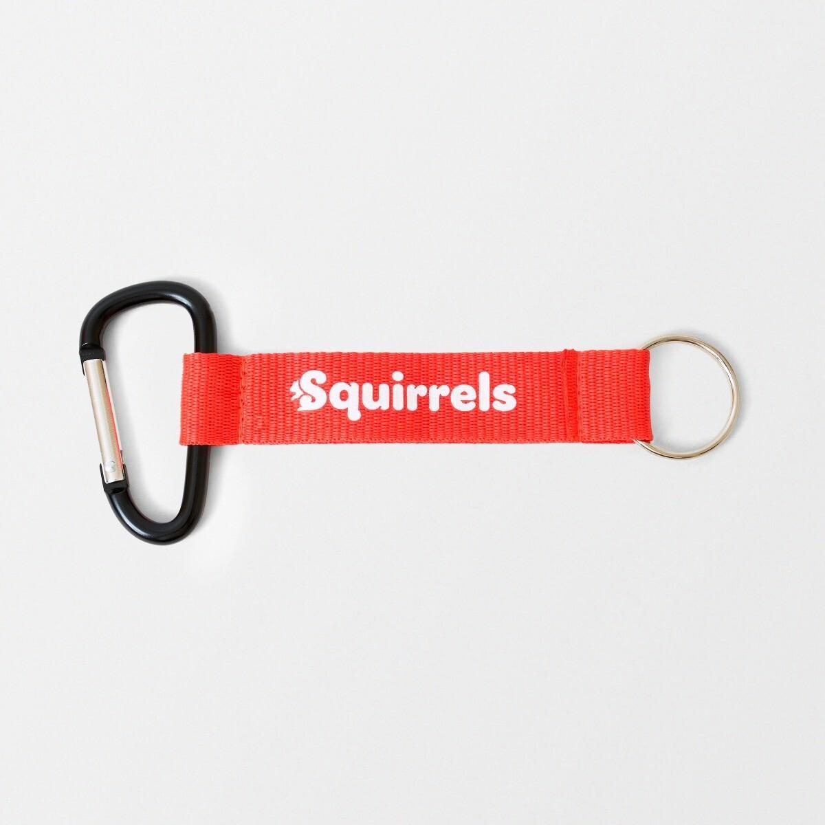 Squirrels Bag Tag Carabiner Keyring | Squirrel Scouts