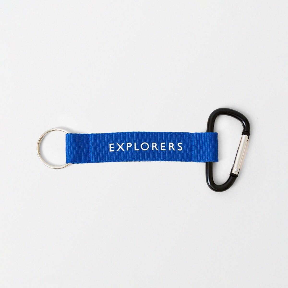 Explorers Bag Tag Carabiner Keyring | Scout Store