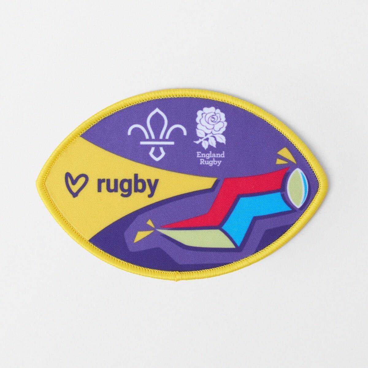 Scouts RFU Rugby Ball Badge | Blanket Badges | Scout Store