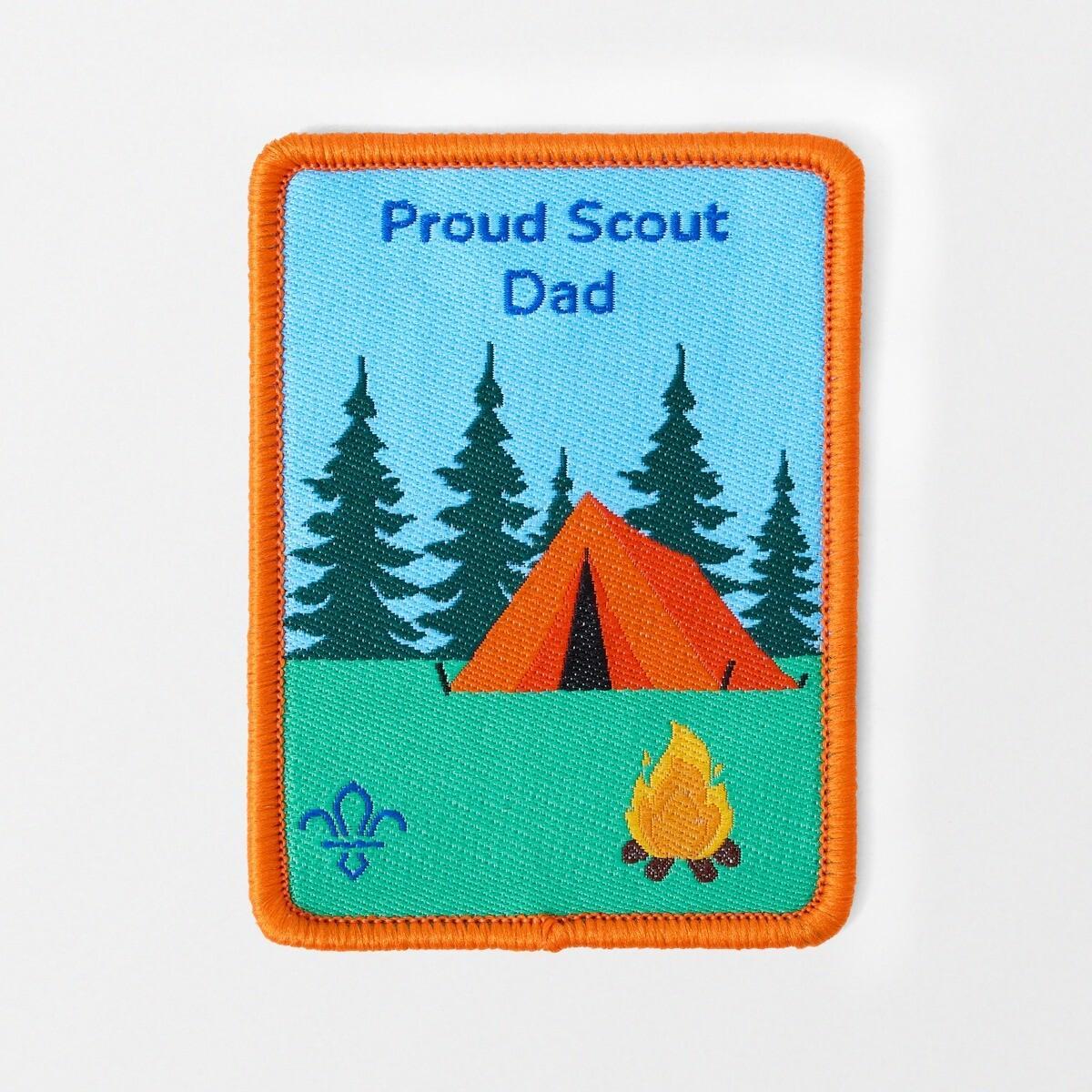 Proud Scout Dad Blanket Badge | Scout Store