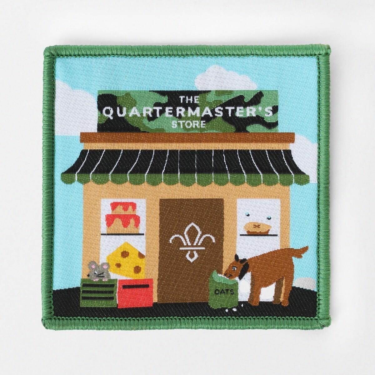 The Quartermaster's Store Campfire Song Blanket Badge | Scout Store