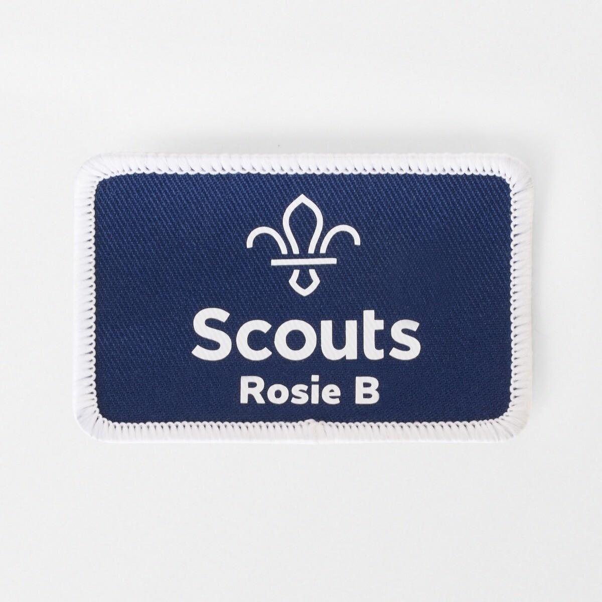 Personalised Name Badges | Custom Name Badges | Scout Store