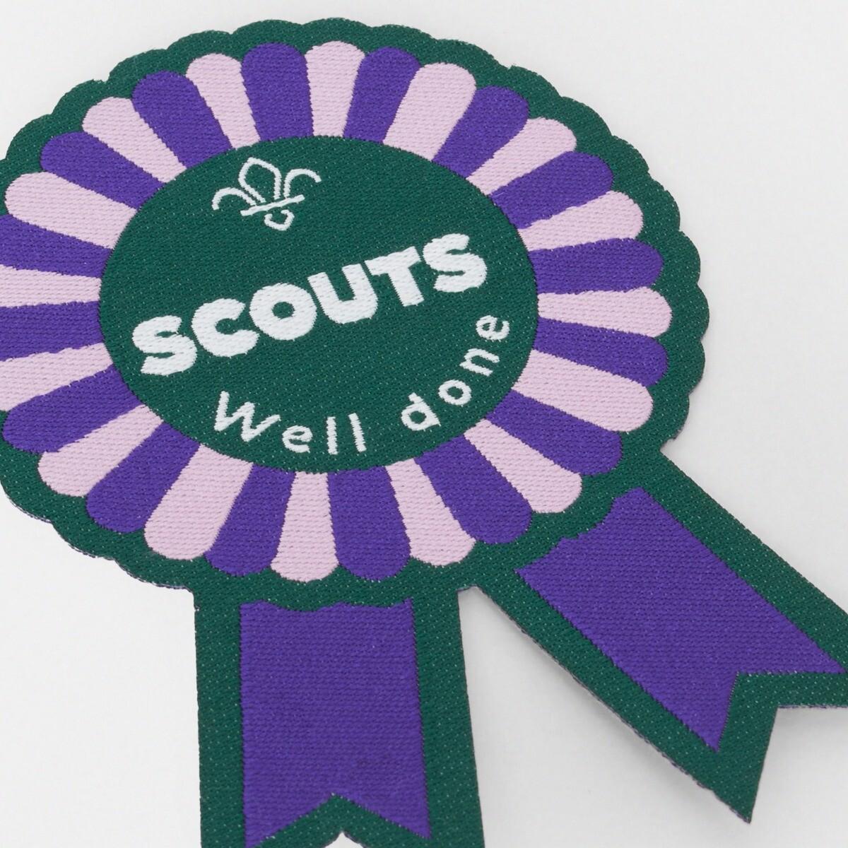 Scouts Well Done Blanket Badge | Scouts Badges | Scout Store