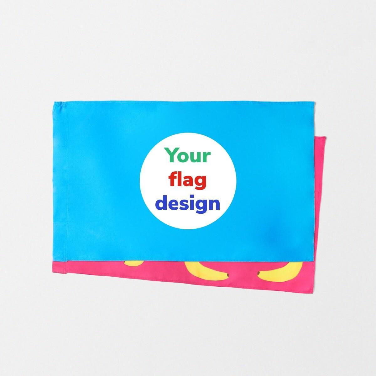 Personalised Custom Printed Flag - 90 x 60cm | Scout Store
