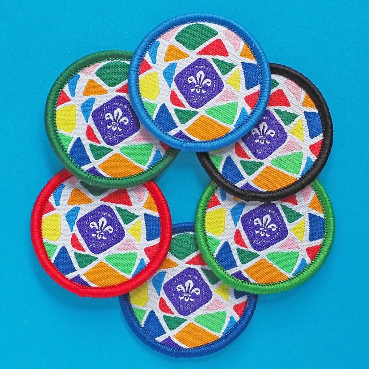 Explorer Scouts Earth Tribe Award Badge