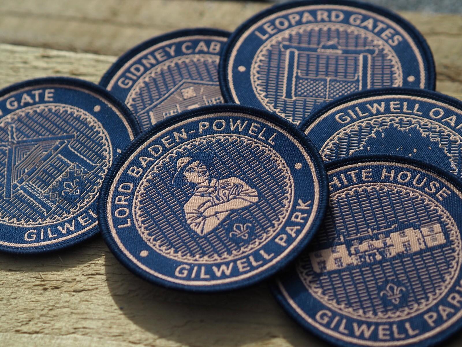 Gilwell Park Blanket Badge - Gidney Cabin