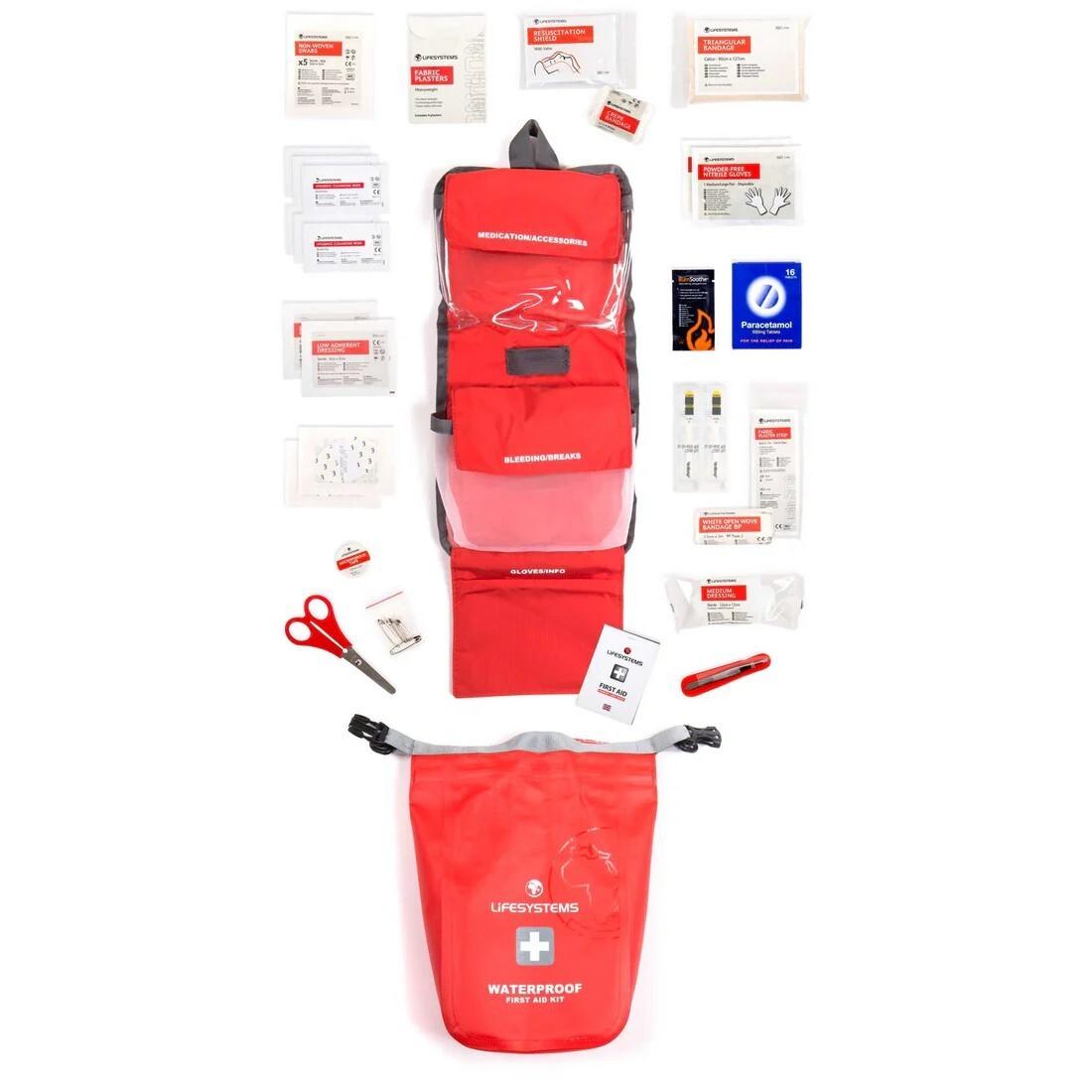 Lifesystems Waterproof First Aid Kit | 32 Items