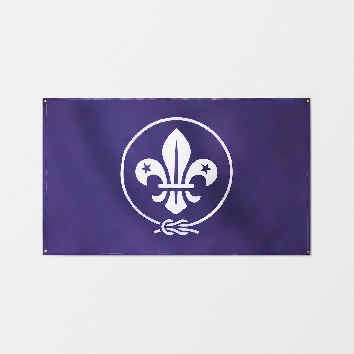 World Scouts Flag | 88cm x 155cm | Scouts Flags