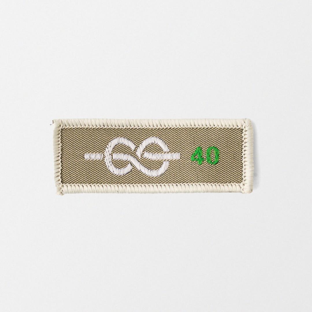 Chief Scout Length of Service Award | Cloth Badge | 40 Years