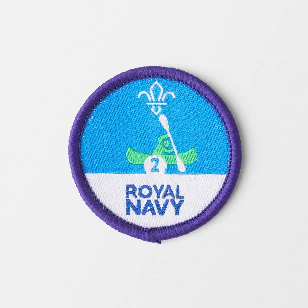 Time On Water Badge Stage 2 (Royal Navy)