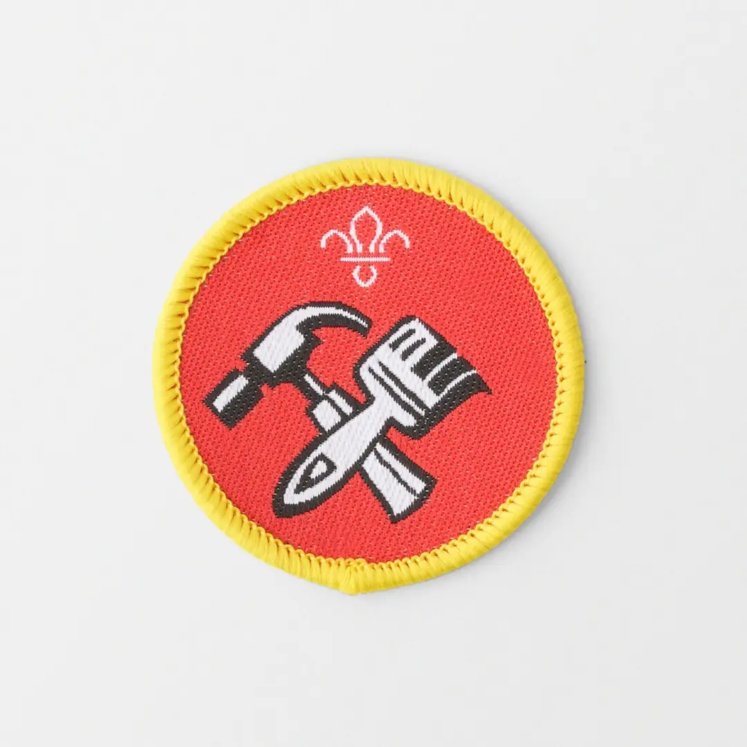 Cub Scout DIY Badge (B & Q)