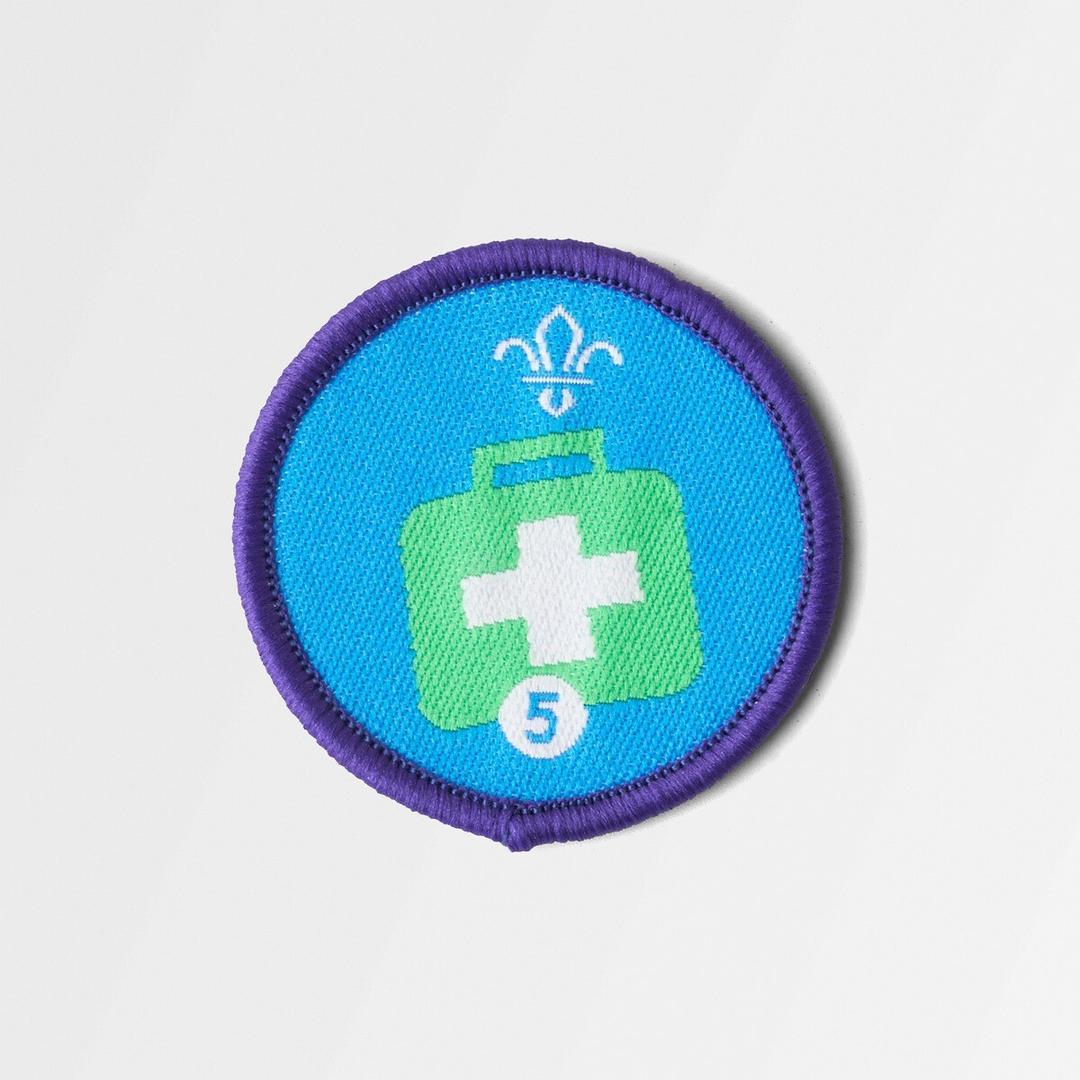 Emergency Aid Staged Activity Badge 5 | Scouts