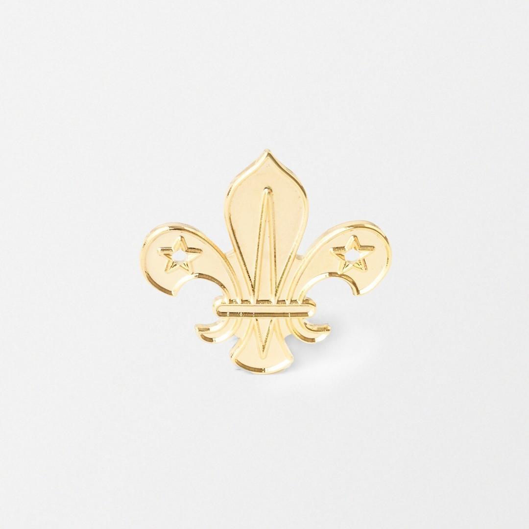 Scouts Arrowhead Emblem Metal Beret Badge