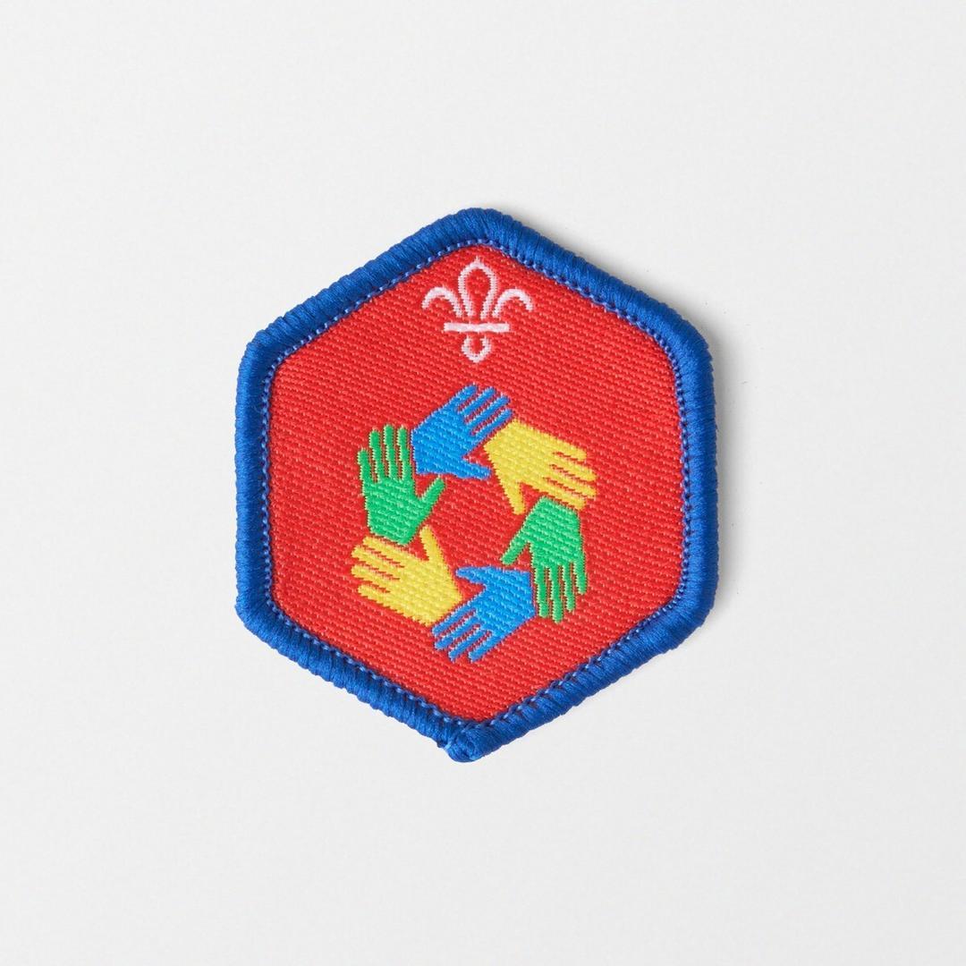 Beaver Scouts Scouts My Teamwork Challenge Award Badge