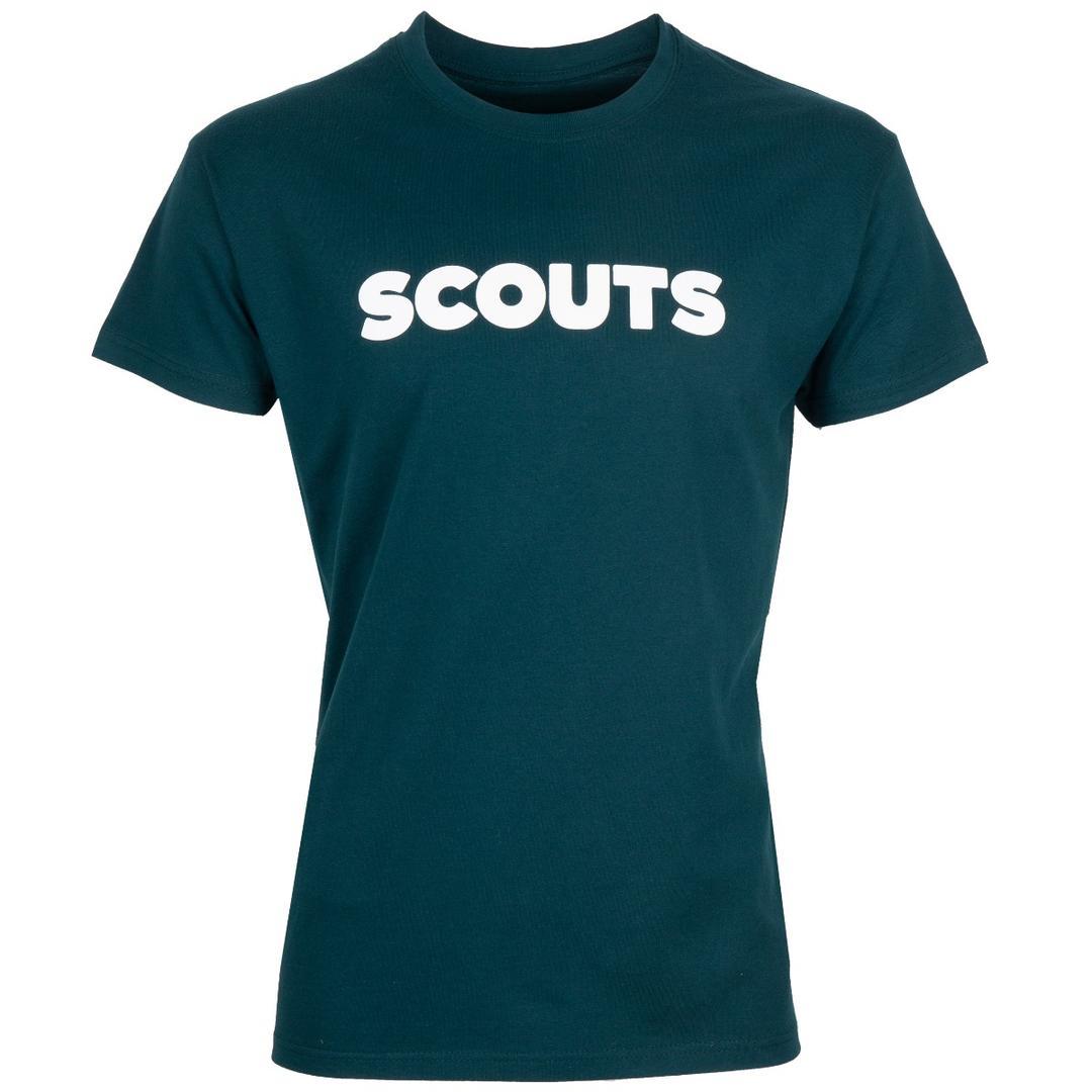 Scouts Section 100% Cotton Adult T-Shirt Petrol Blue S - 2XL Scouts ...