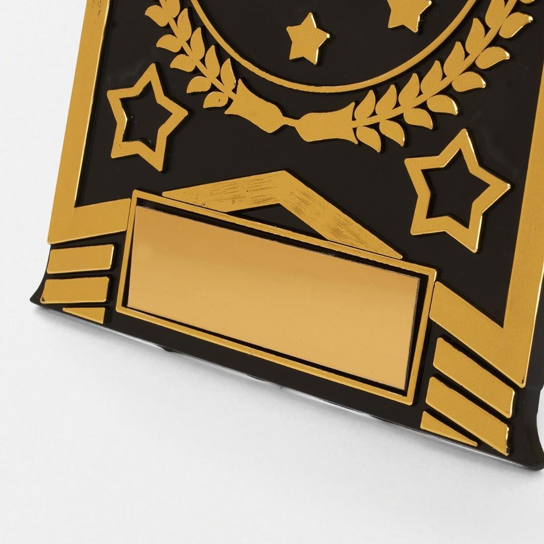 Star Trophy with Fleur de Lis Scouts Logo 14cm