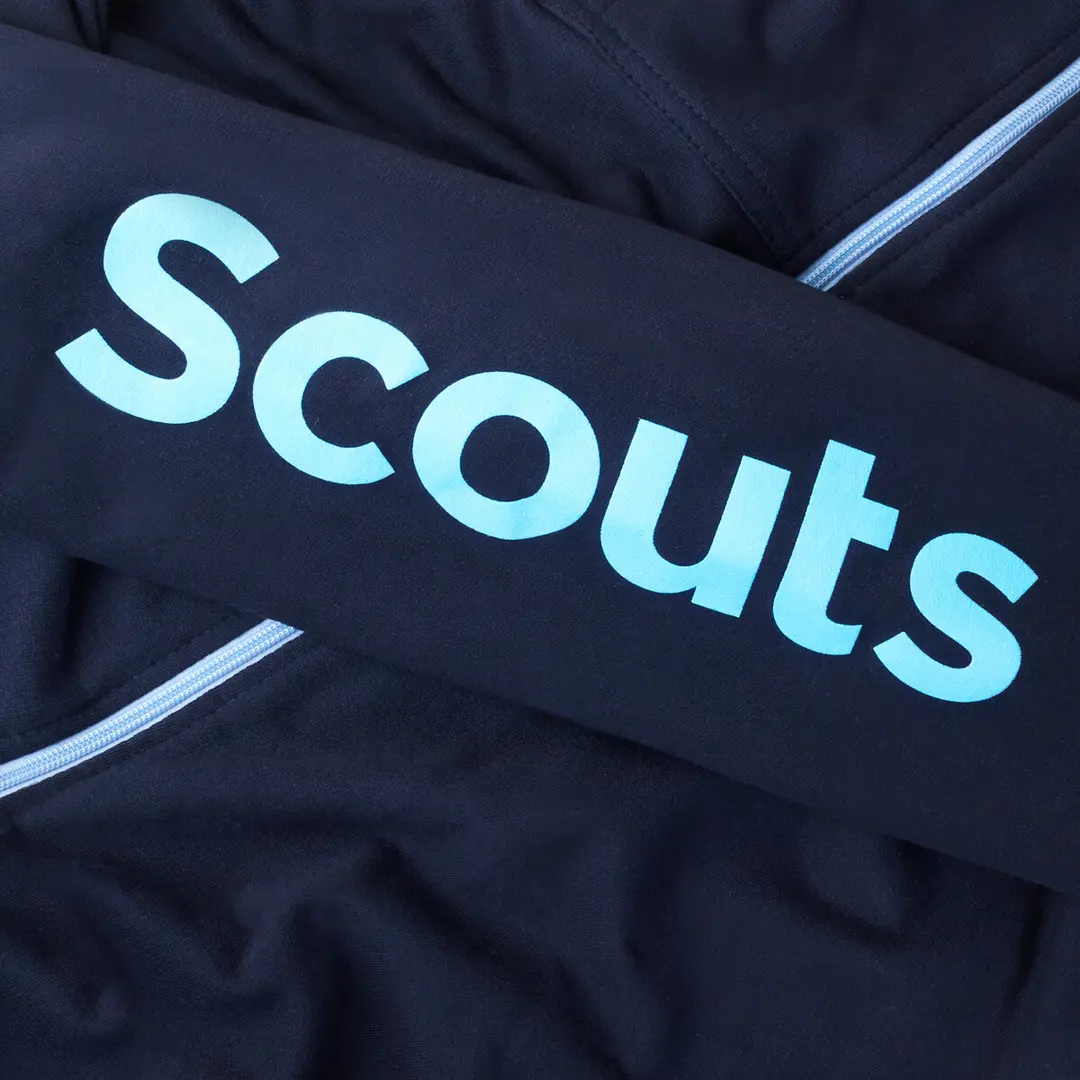 Scouts Logo Zipped Hoodie | Scouts Casual Clothing