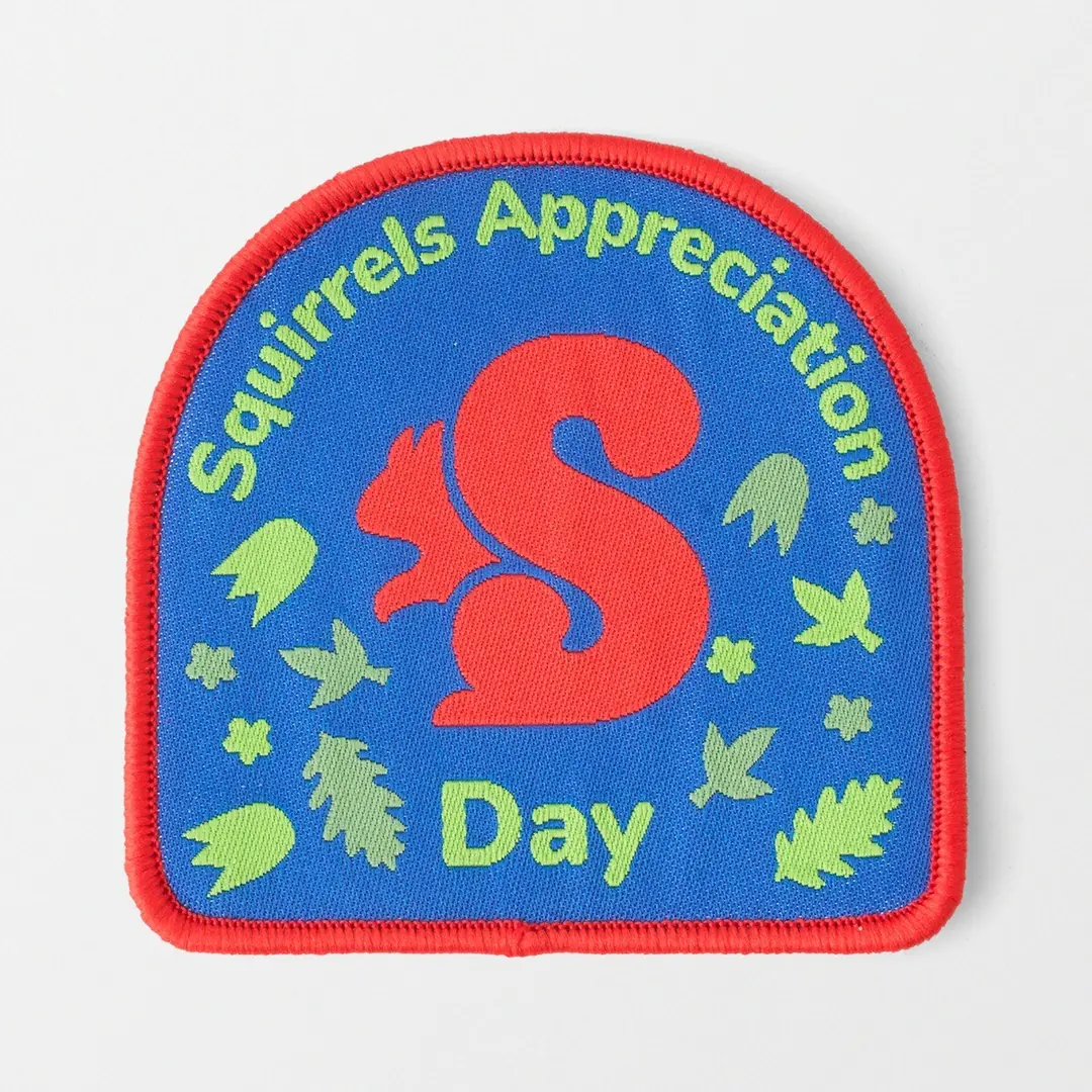 Squirrels Appreciation Day Fun Badge
