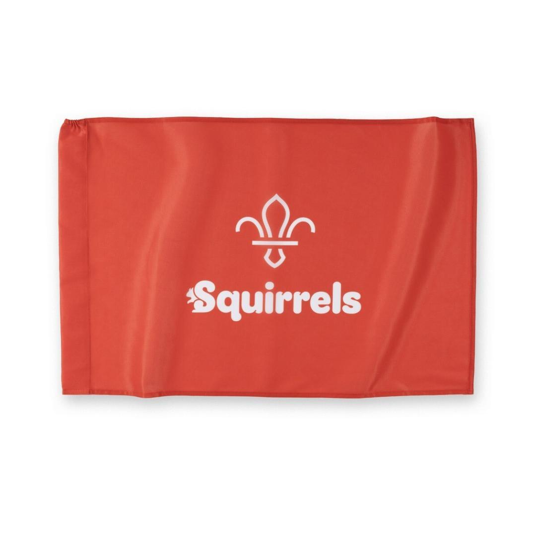Squirrel Scouts Personalised Printed Flag / Banner