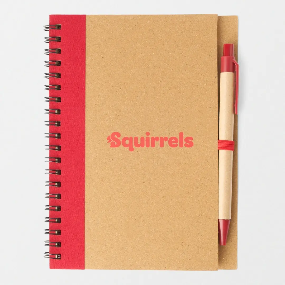 Squirrel Scouts Eco Notebook with Pen