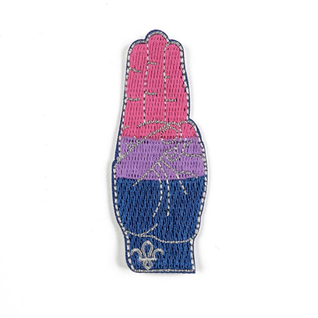 Scouts Bisexual Pride Badge Mid Season Sale