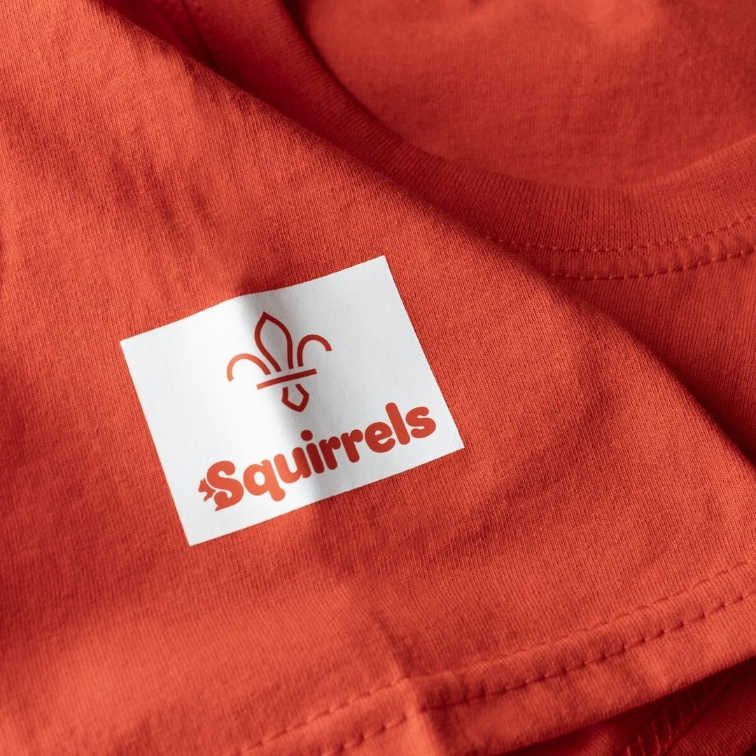 Squirrel Scouts Side Print T-Shirt for Kids | Squirrels Clothing