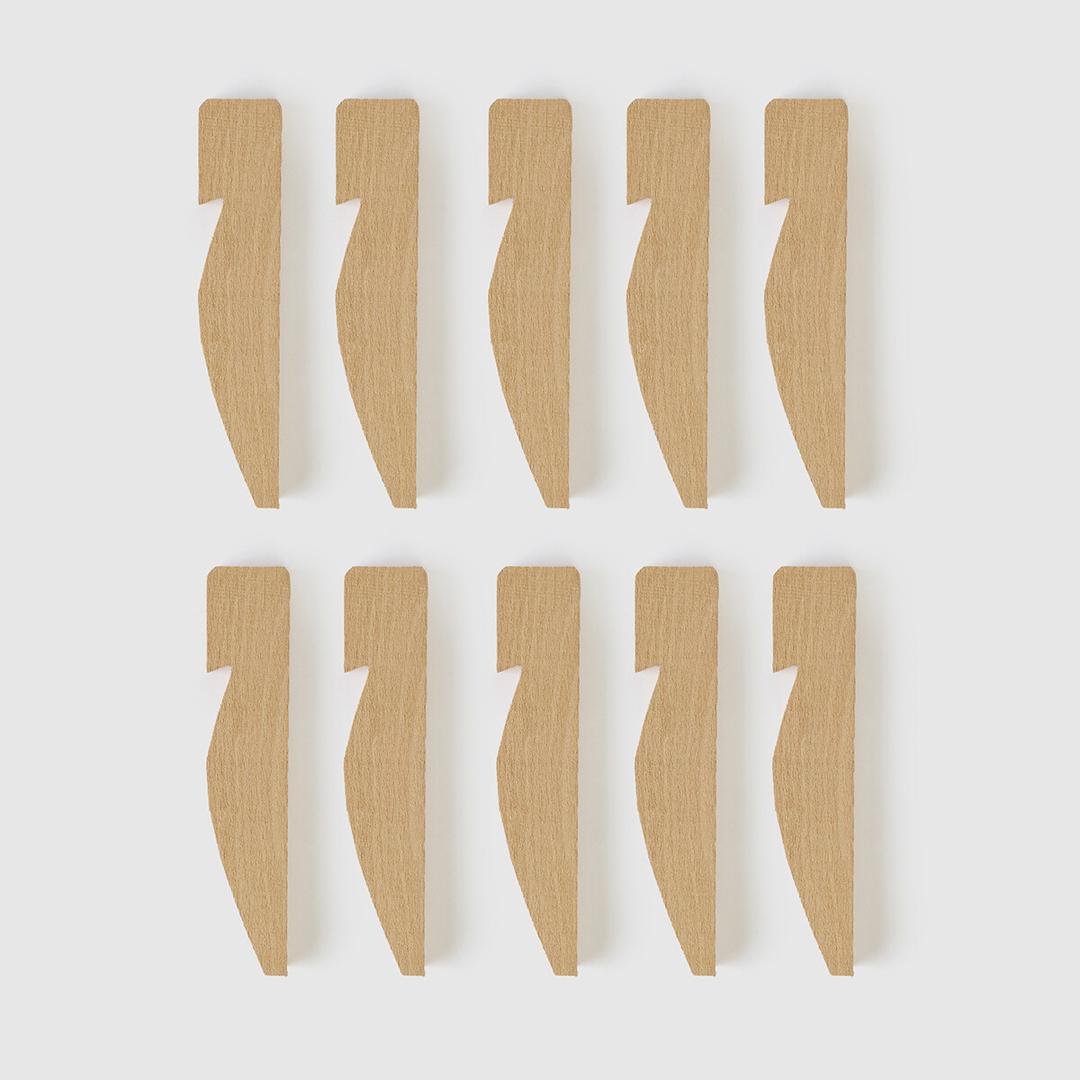 Premium Wooden Tent Pegs 6" / 15cm - Pk of 10 | Camping Accessories