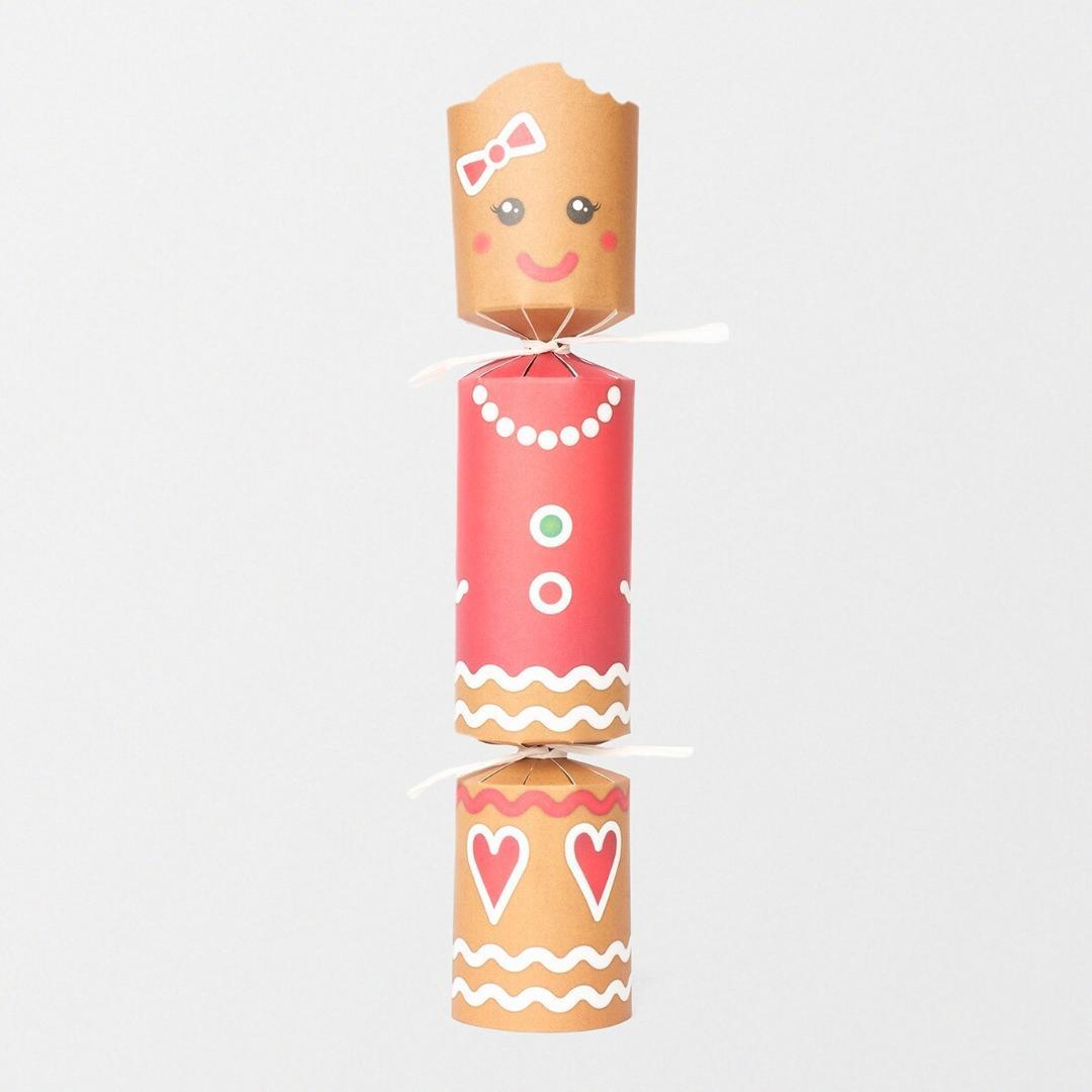Gingerbread Christmas Crackers (Pack of 12) | Festive Crackers