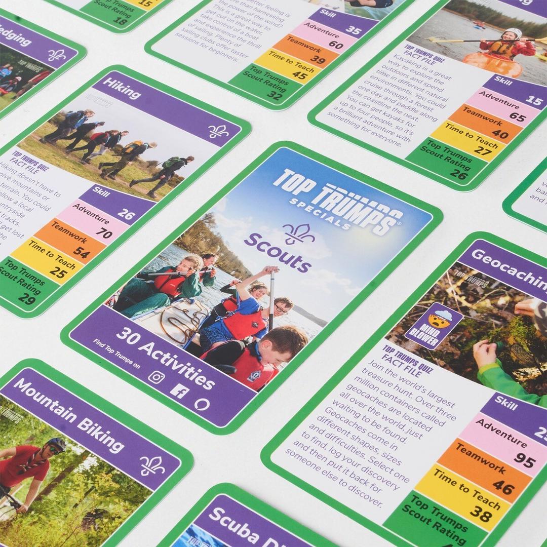 Top Trumps - Scout Activities | Scouts Games