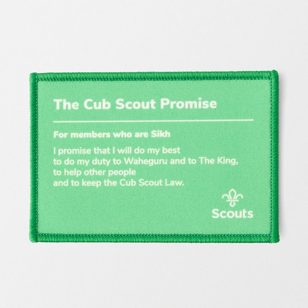Cub Scouts Promise Badge - Sikh | Scout Store