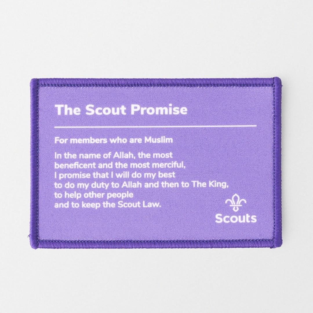 Scouts Promise Badge - Muslim | Scout Store