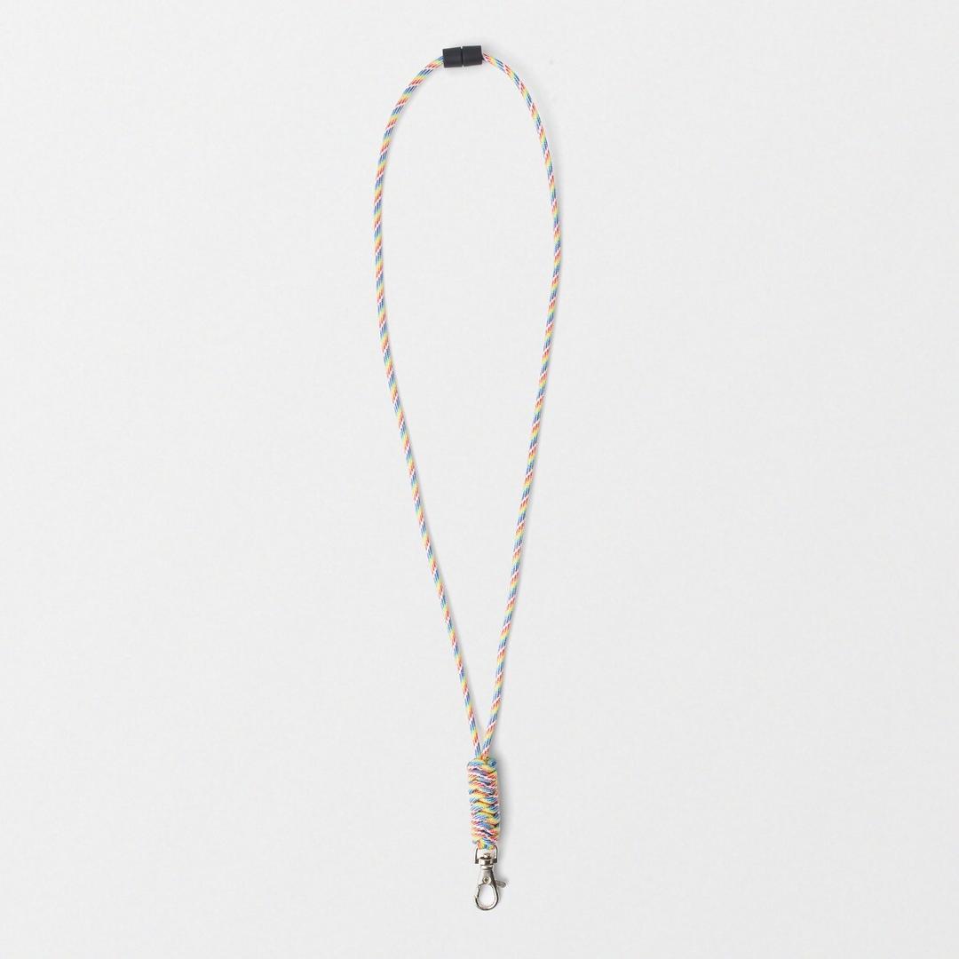 Rainbow Paracord Knot Lanyard | Pride Range